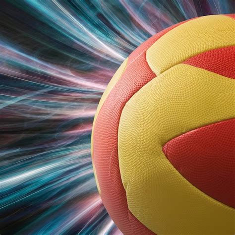 Premium Photo Closeup Detail Of Volleyball Ball Texture Background