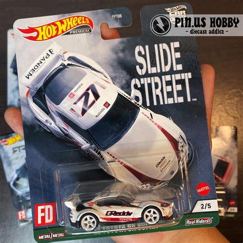 Jual HOTWHEELS PREMIUM 20 TOYOTA GR SUPRA GREDDY PUTIH WHITE SLIDE