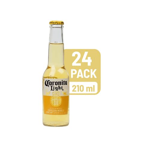 Pack De 24 Cerveza Coronita Light Botella 210ml R Walmart En Línea