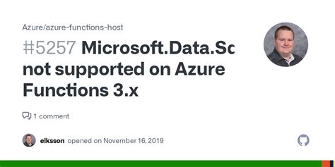 Microsoftdatasqlclient Not Supported On Azure Functions 3x · Issue
