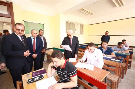 وزير التربية والتعليم ومحافظ كفر الشيخ يتفقدان لجان الثانوية العامة