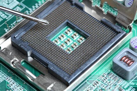 Processor Socket Stock Image Image 30119071