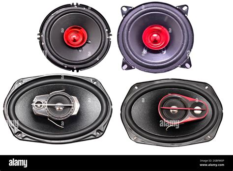 Subwoofer Isolated On White Background With Clipping Path Stock Photo Alamy