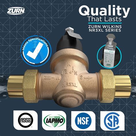 Wilkins 1 Nr3xl 1 Nr3xl Pressure Reducing Valve Single