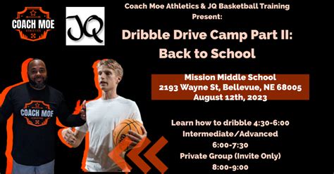 Cma Dribble Drive Camp Iii Coach Moe Athletics Llc