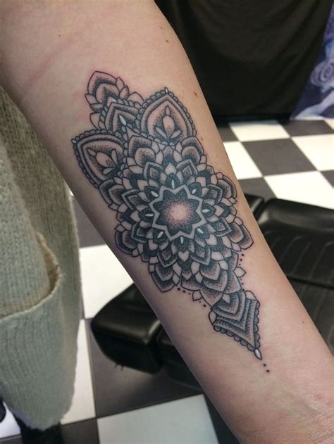 Dotwork Mandala Tattoo Done By Natasha Papadakos Living Art