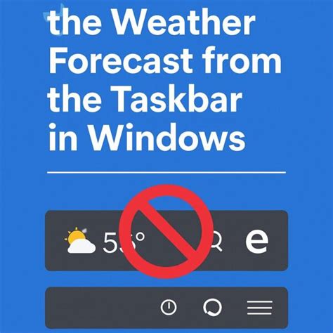 How To Remove The Weather Forecast From The Taskbar In Windows 10 And 11 きみよや