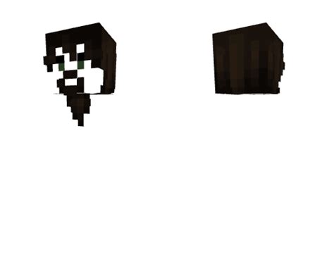 Male Hb Dark Brown Hair And Beard Minecraft Mcskincraft