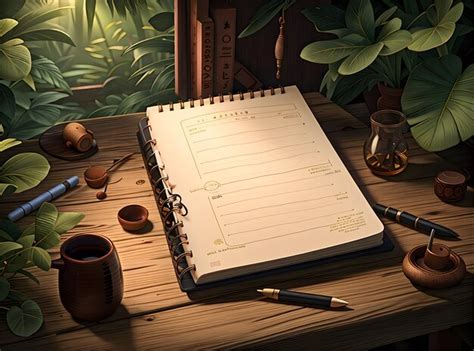Premium Ai Image Note Jotting Down Writing Pad Notebook Notepad Record Memo Jotter Diary