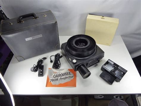 Kodak 760h 35mm Slide Carousel Projector With Case Manual Slide Tray Working Fast Ship Etsy