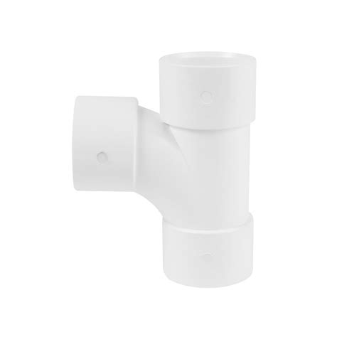 Solvent Weld Tee 40mm White Toolstation