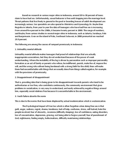 Free Sex Text Report Download Free Pdf Adolescence Human Nature