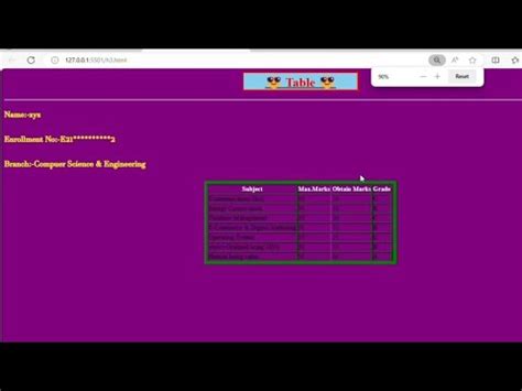 How To Create A Table Using HTML And CSS Table Kaise Banaye YouTube