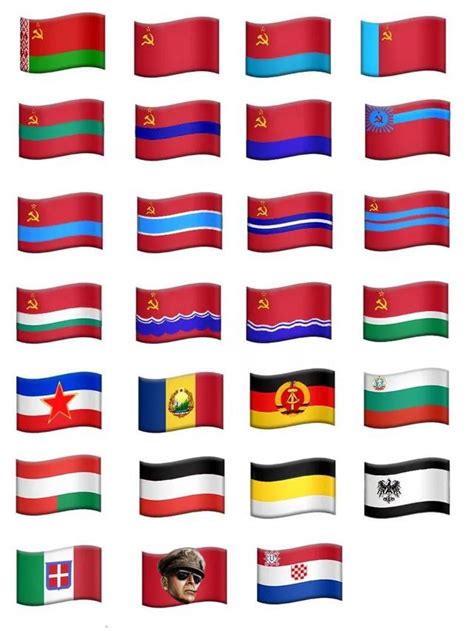 Historical Flag Emojis Rvexillology