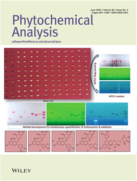 Featured Cover Borah 2025 Phytochemical Analysis Wiley Online Library