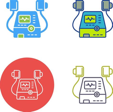 Desfribilador Icono Diseño 44164765 Vector En Vecteezy