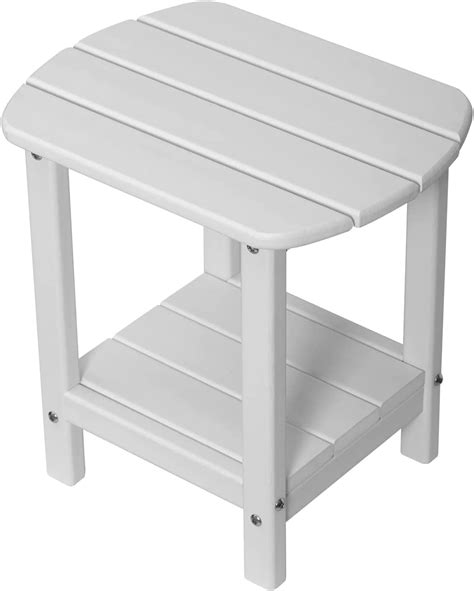 Nalone 165 Adirondack Hdpe Plastic Outdoor Side Table For Patio