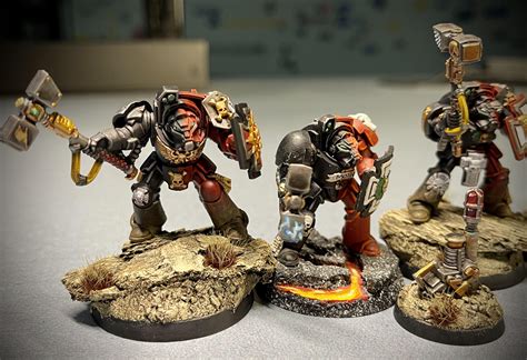 Assault Terminators Finally Completed And Based Rbloodangels