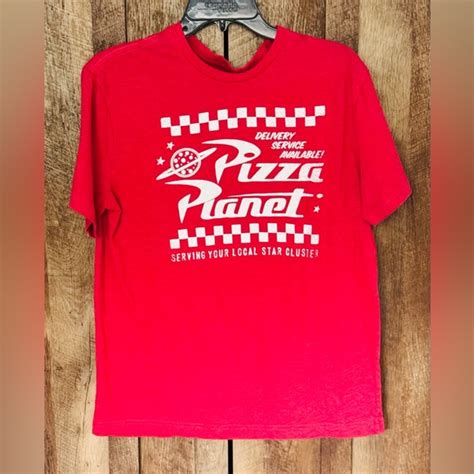 Tops Disney Pizza Planet Tee Shirt Size M Poshmark