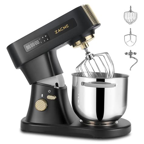 ZACME Commercial Stand Mixer 7.4QT 800W with Aluminum cast body and NSF ...