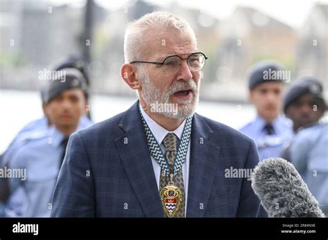 City Hall London Uk June 19 2023 Speaker Andrew Boff Am At The
