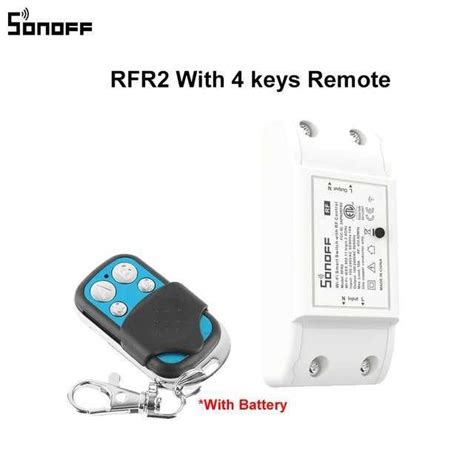 Беспроводное Wifi реле с пультом Sonoff RF R2 433: 450 грн. - Прочая ...