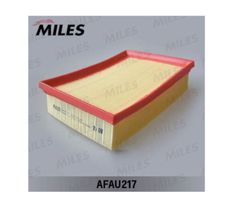 MILES Фильтр воздушный арт. AFAU217 купить на OZON по низкой цене ...