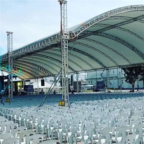 Stage Truss Spigot Type Design Arch Canopy Roof Truss System Spigot