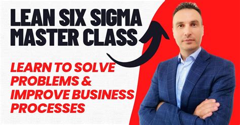 Lean Six Sigma Master Class By Luca Balestrieri On Maven