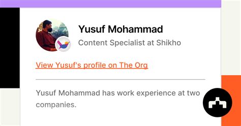Yusuf Mohammad Content Specialist At Shikho The Org