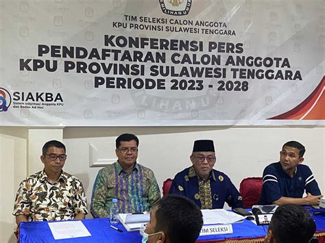 Timsel Mulai Buka Pendaftaran Calon Anggota KPU Sultra HaloSultra