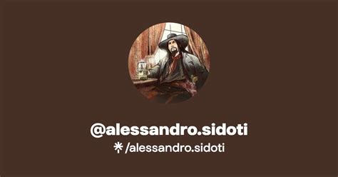 Alessandro Sidoti Instagram Facebook Linktree