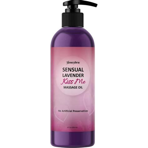 Aromatherapy Sensual Massage Oil For Couples Honeydew Kiss Me