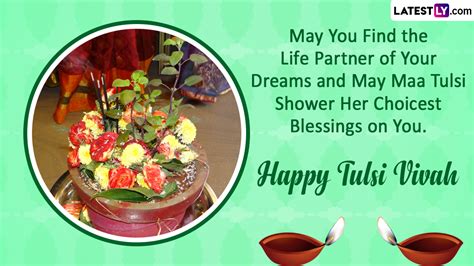 Happy Tulsi Vivah 2022 Greetings And Wishes Share Whatsapp Messages