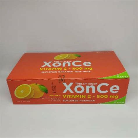 Jual Xonce Xon Ce Xon Ce Vitamin C Box Shopee Indonesia