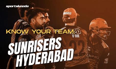 Ipl 2021 Know Your Team Sunrisers Hyderabad Teampreview