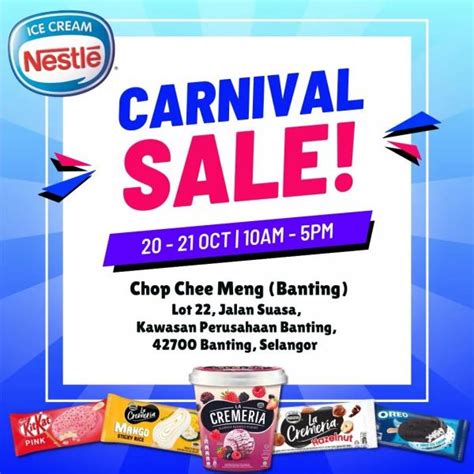 20 21 Oct 2023 Nestle Ice Cream Carnival Sale At Banting