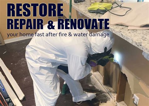 Restore Repair And Renovate Your Home Fast After Fire And Water Damage