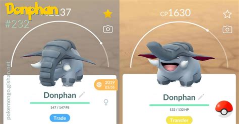Donphan Pokemon Go