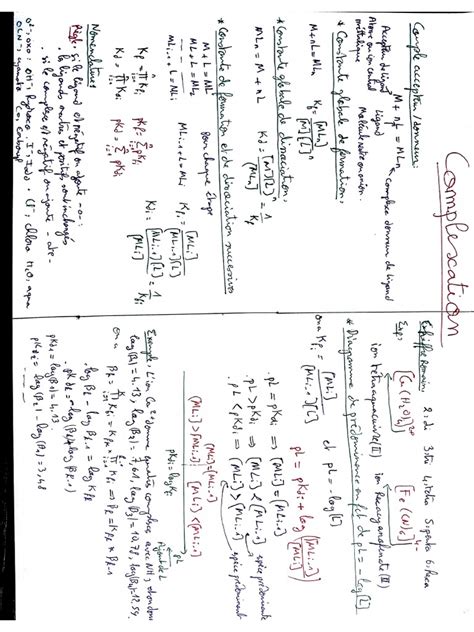 Complexation Pdf