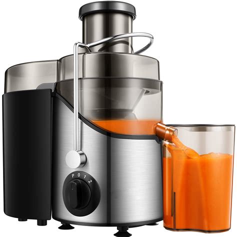 Juicer Extractor Easy Clean 3 Speeds Control Stainless Steel BPA Free