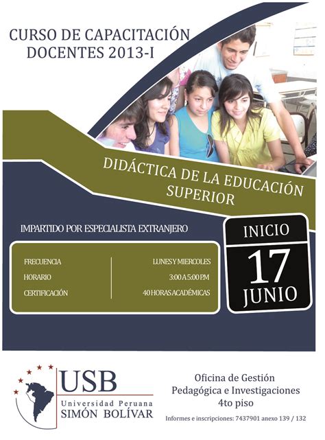 Grupo Educativo Usb Cepea Usb Programa Curso De ActualizaciÓn Docente