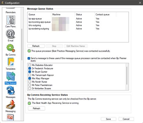 Troubleshoot Bp Messaging Service