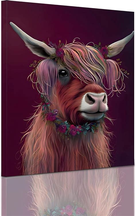 Axxposters Alpaca Wall Art Llama Wall Art Cute Canvas Wall Art With