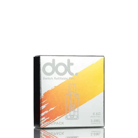 Dotmod Switch Refillable Pods For Switch By Dot Replacement Pod