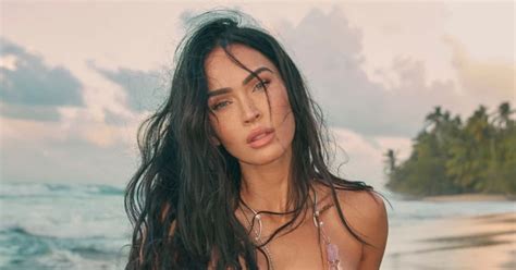7 Breathtaking Photos Of Megan Fox In The Dominican Republic Swimsuit