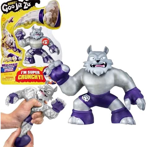 Heroes Of Goo Jit Zu Single Crunchy Wolf Series1 Action Figure