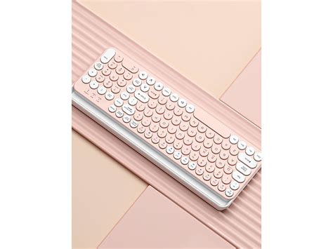 Tishled Typewriter Keyboard Wireless 2 4ghz Bluetooth With Tablet Phone Holder