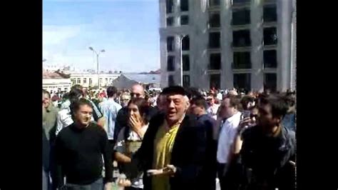 კოტე ყუბანეიშვილი მიმართავს პოლიციას 18 05 2013 Youtube