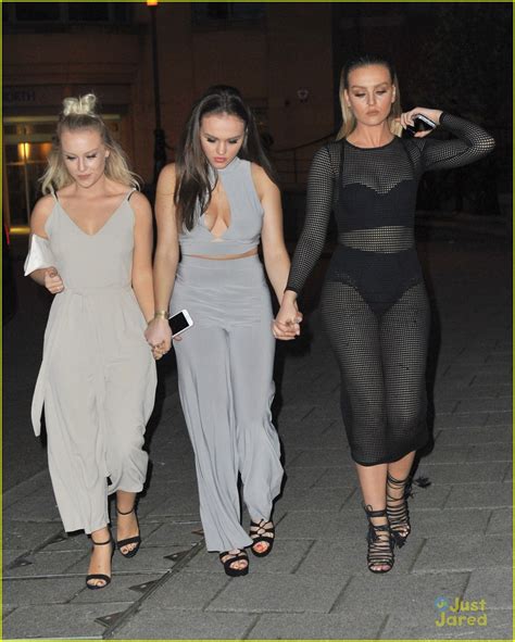 Perrie Edwards Rocks Sheer Dress For Ladies Night Out Photo 977747